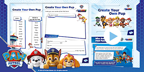 FREE PAW Patrol: Alphabet Posters