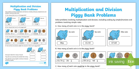 Animal Scaling Problems Worksheet Pack