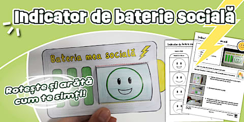 Fluture cu elemente din natură – Activitate practică
