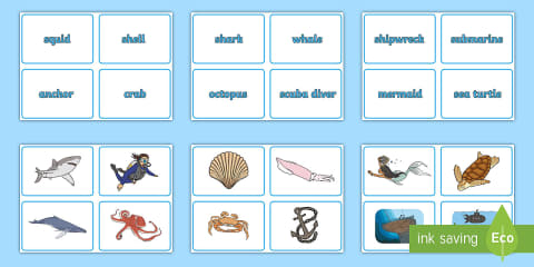Under the Sea Worksheets Pack