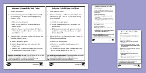 Seventh Grade Compound Events Assessment