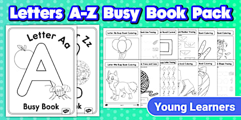Days of the Week Busy Book Pack for PreK-K