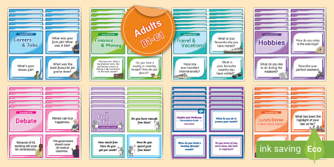 ESL Five-Minute Warm-up Speaking Activities [Adults, A2-C1]