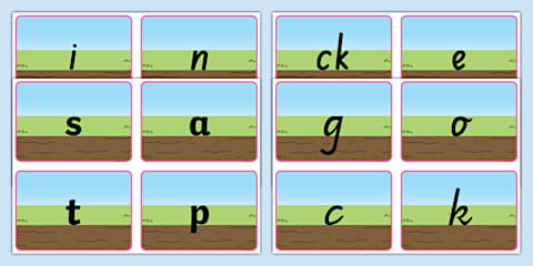 Ground, Grass and Sky Display Posters