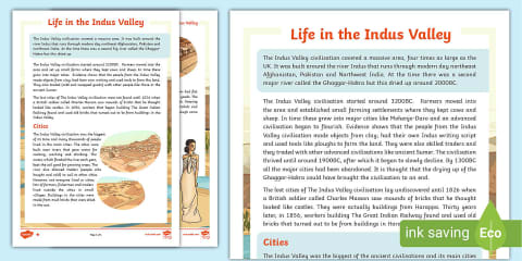 Indus Valley KS2 Unit Pack - History