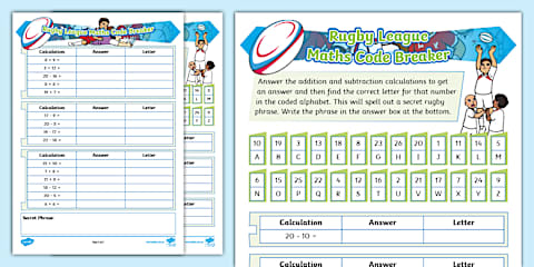 Great Barrier Reef Maths Code Breaker