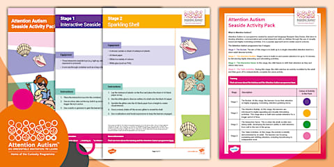 Attention Autism: Colour and Autism Activity Pack | Twinkl
