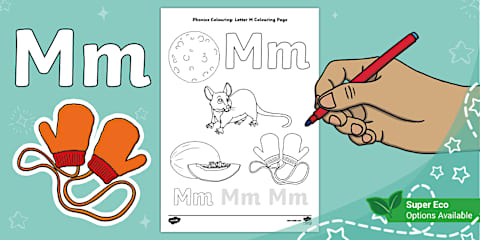 Reinforcing Sounds: 'm' Initial Letter Sorting Activity