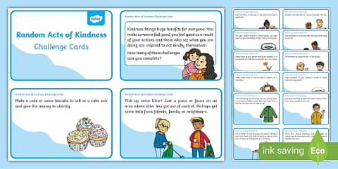 Random Acts of Kindness Gift Tags