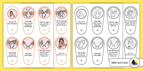 How To Tie Your Shoelaces Poster