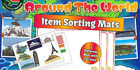 Preschool: Around the World: Fact Cards