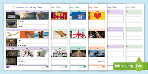 Simple Writing Frames with Pictures