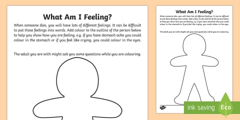 Dealing with Sad Emotions Worksheet | CfE Resources | Twinkl