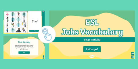 ESL Listening Riddles: Jobs [Kids, A1-A2]