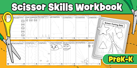 Snail Cutting Skills Activity