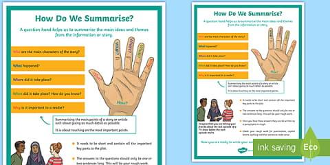 Identify and Summarise - Summaries and Non-Fiction Texts