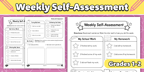 Student Self-Reflection Sheet