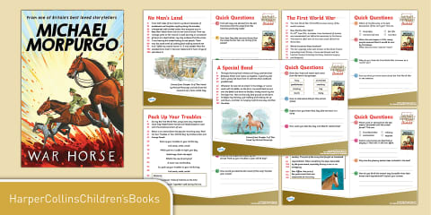 War Horse: Reading Comprehension Activity Pack [Ages 9-11]