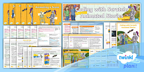 Computing: Coding with Scratch: Developing Games: Year 5 Unit Pack