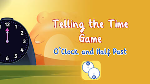 Telling the Time Board Game O'clock, Half Past, Quarter To and Past