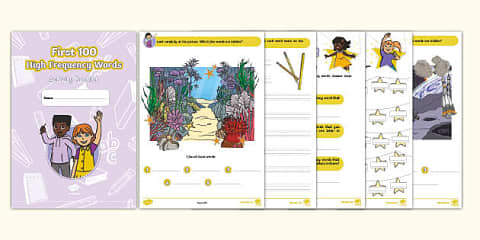 First 100 High Frequency Words
