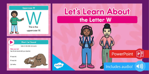 Initial 'w' Story PowerPoint