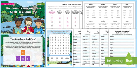 Year 1 Term 2B Week 1 Spelling Pack