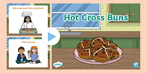 Hot Cross Buns Recipe Cards