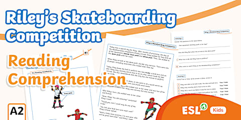 YLE Starters - Vocabulary Board Game (Sports) [Pre-A1]