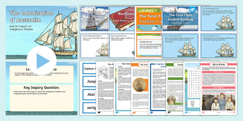 Migration to Australia Display Timeline - Year 6 History