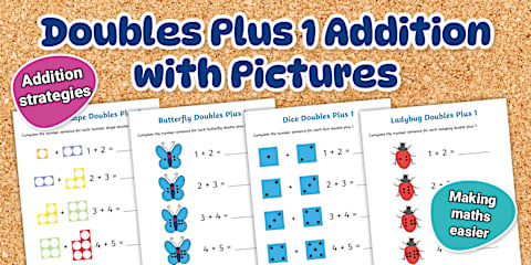 Doubles Fact Display Poster