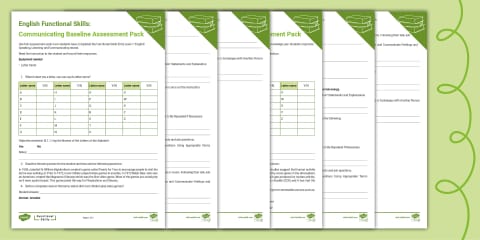 English Functional Skills: Entry Level 1: Speaking and Listening ...