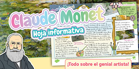 Collage: Rellena la silueta de Monet