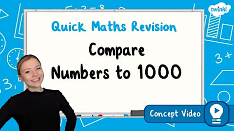 Comparing Numbers to 1000 Game