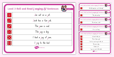 Level 3 Phonics Sounds Sorting Game (oo, ear, oi, er)