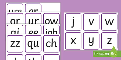 Phase 2-5 Phoneme Phonics Flashcards Pack