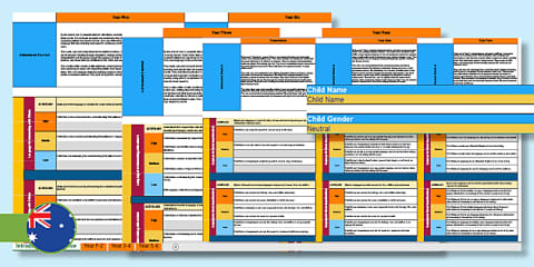 Australian Curriculum Report Writing Bank of Statements All Subjects 5-6