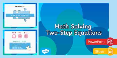 Two-Step Equations Math Classroom Calendar for 6th-8th Grade