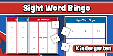 Kindergarten Marshmallow Sight Words Activities