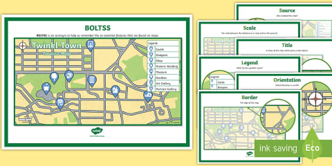 BOLTSS Map Display Poster | Geography Display Resources