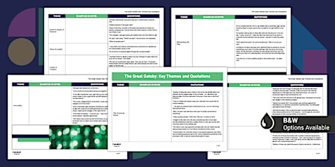 'The Great Gatsby' Display Posters