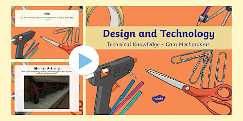 Moving Toys Cam Mechanisms Lesson Teaching Pack