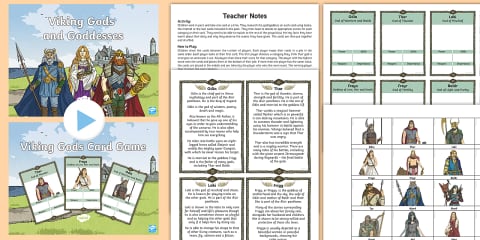 Viking PowerPoint and Worksheet
