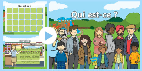 Feuille d'activités: Qui est-ce?