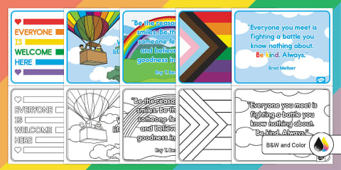 LGBTQ+ Pride Flags Poster