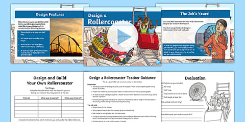 Theme Park Project Pack - Year 6