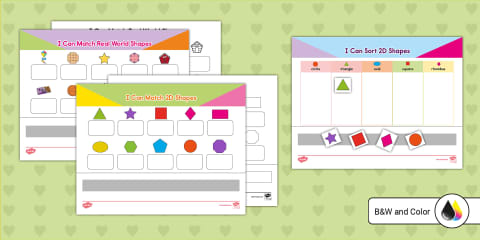 Colors Adapted Work Activities for Special Education