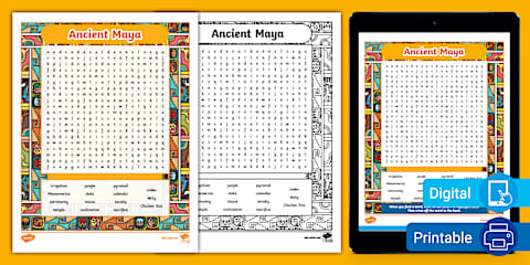 Maya Art Informational PowerPoint for 3rd-5th Grade