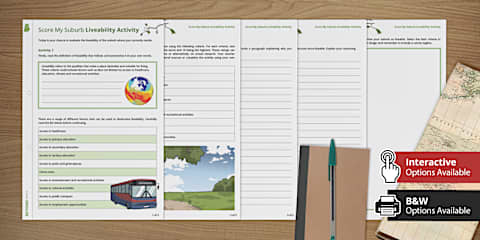 Liveability Activity