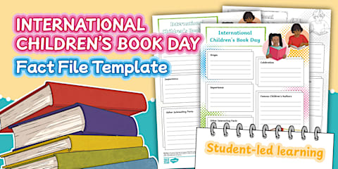 International Children's Book Day Fact File Template